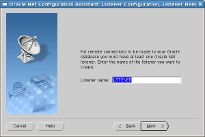 Creating an Oracle Listener with Oracle Network Configuration Assistant